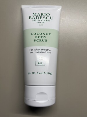 Mario Badescu Coconut Body Scrub 6oz | eBay