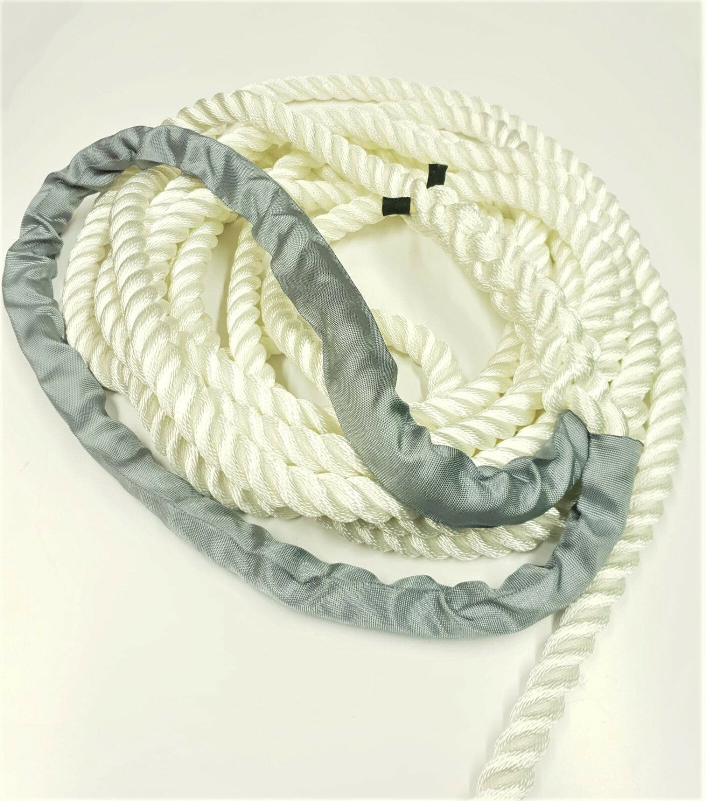 24mm Polyester 3strand Marine mooring Rope Spliced, Polyester Sleeve ...