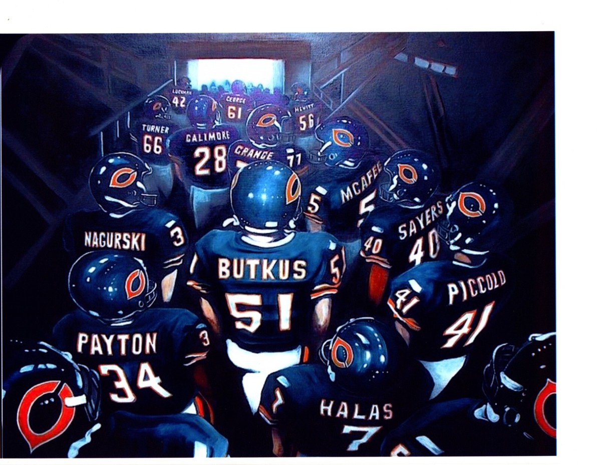 Chicago Bears Legends Wallpaper