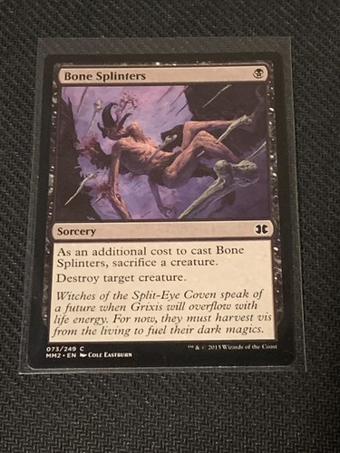 Magic the Gathering Modern Masters 2015 Bone Splinters | eBay
