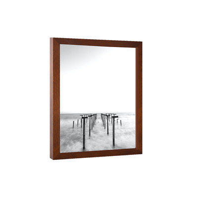 13x30 Picture Frames Brown Wood 13x30 Frame 13 x 30 Wooden Picture ...