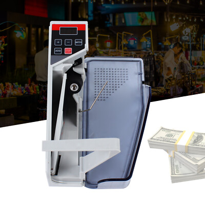 Portable Bill Cash Money Counting Machine Mini Banknote Currency ...