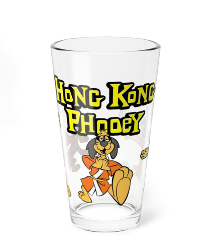 Hong Kong Phooey Pint Glass, 16oz - Hanna-Barbera Cartoon - Penrod ...