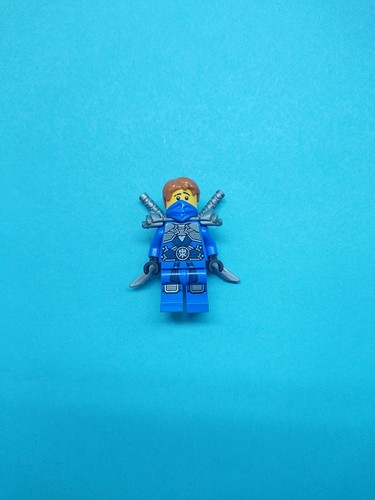 Lego Ninjago Minifigure Jay - Rebooted with Stone Armor w/ Katanas ...