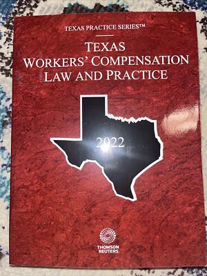 Texas workers compensation law and practice 2022 | eBay