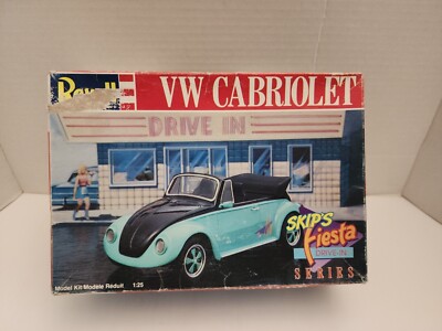 Revell 1/25 Model Kit VW Cabriolet Skip's Fiesta Drive-In Series #7151 ...