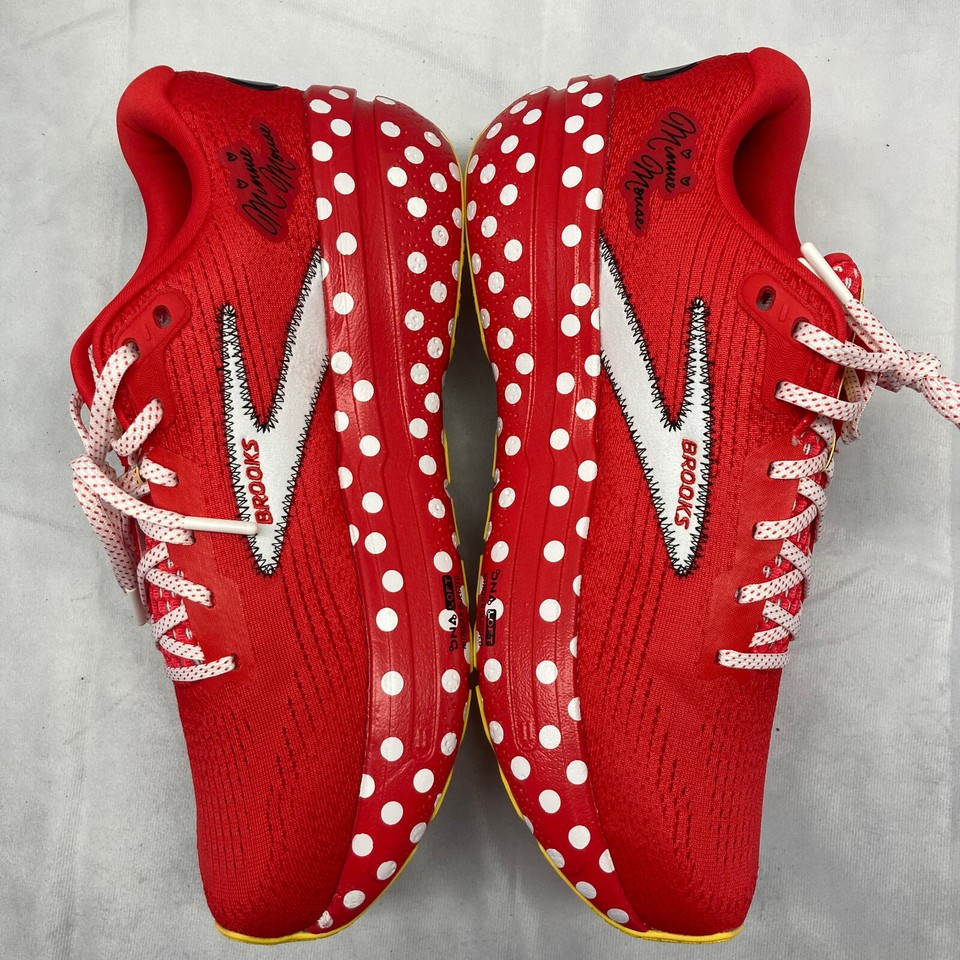 Brooks x runDisney Ghost Max 2 Minnie Mouse Running Shoes Sneakers M 10 ...