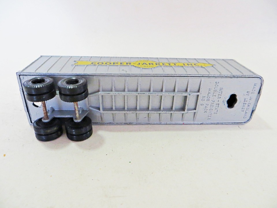 MATCHBOX MAJOR PACK 9 'COOPER JARRETT INTERSTATE FREIGHTER TRAILER ...