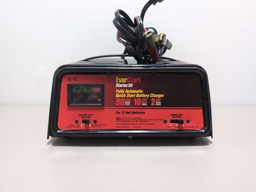 Everstart Starter 50 Fully Automatic Quick Start Battery Charger WM ...