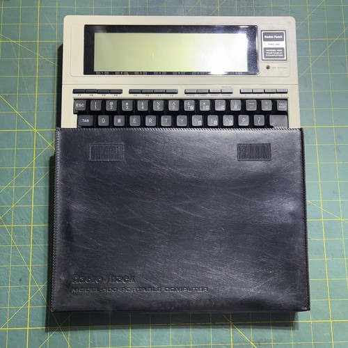VTG Radio Shack TRS-80 Model 100 Portable Computer | eBay