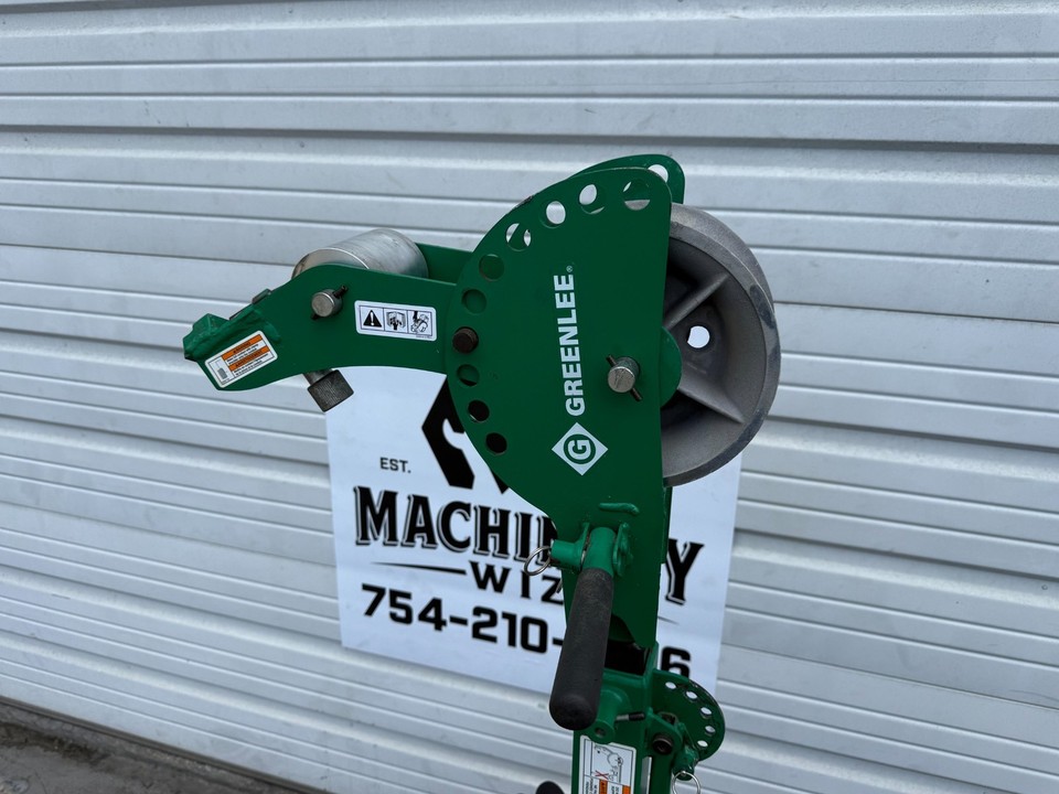 GREENLEE G6 Turbo 6000 LB Cable Puller, Force Gauge & Foot Switch L@@k ...