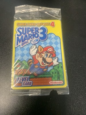 Sealed Super Mario Bros. 3 Advance E-Reader Level Card Item 03 Original ...