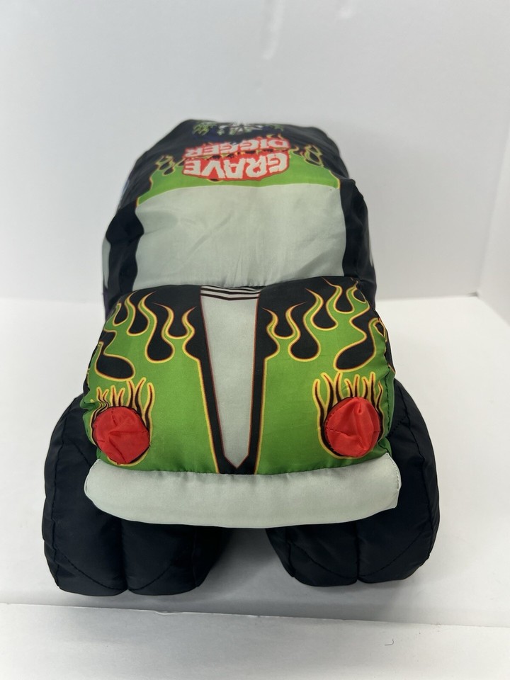 Monster Jam Grave Digger Plush Monster Truck Soft Plush Pillow Toy ...