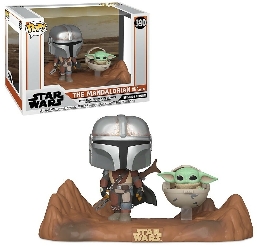 Funko+Pop%21+Star+Wars+Le+Mandalorian+et+B%C3%A9b%C3%A9+Yoda+Figurine ...