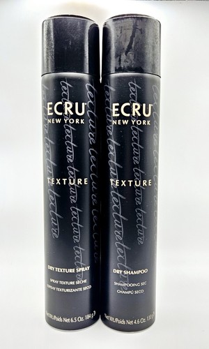 Ecru New York Dry Texture Spray 6.5 oz Dry Shampoo 4.6 oz Bundle New ...