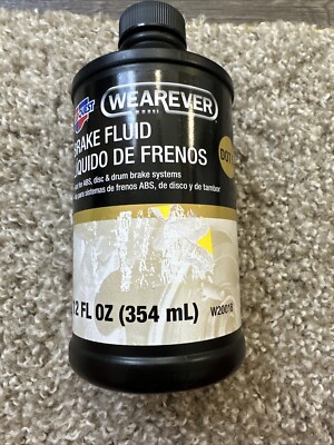 Carquest Wearever DOT 5 Brake Fluid: Synthetic Formulation, Reduces ...