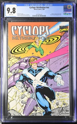 CYCLOPS RETRIBUTION CGC 9.8 HARRAS RON LIM MARVEL COMICS PRESENTS #17-24 TPB | eBay