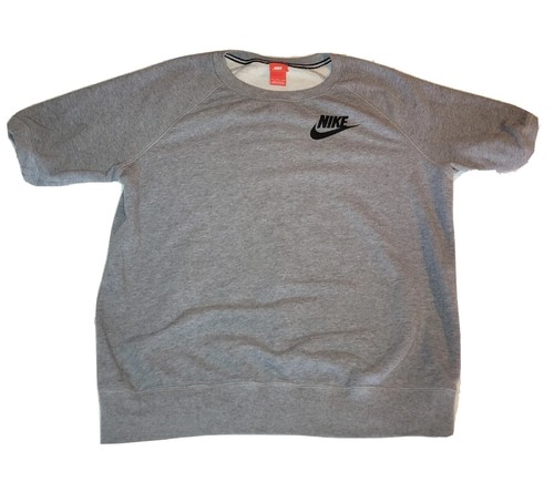 Vtg Nike Red Tag Womens Size XL Gray Grey Rally Crew Neck Tee Logo | eBay