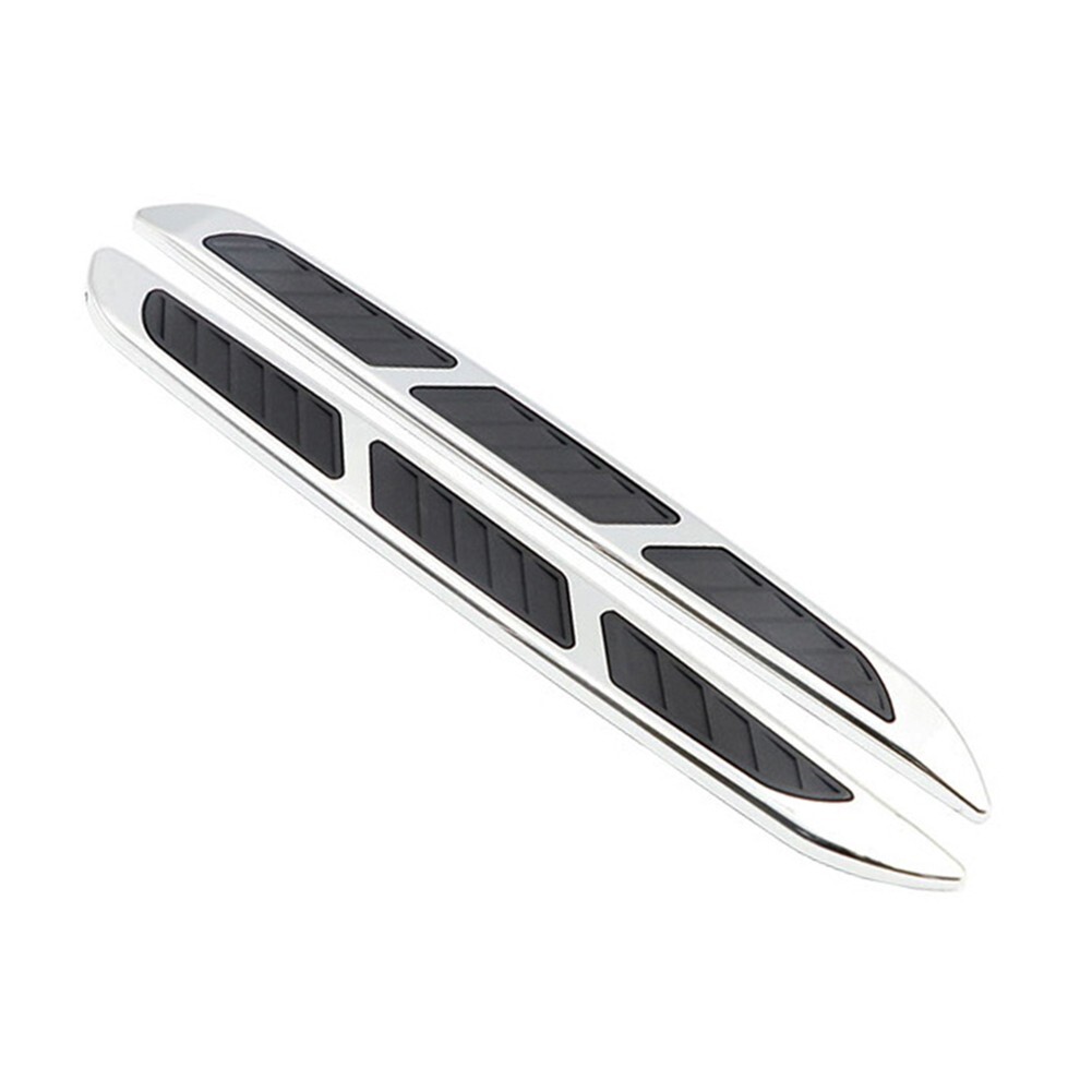 Auto Car SUV Exterior Hood Air Flow Fender Side Air Vent Decor Stickers ...