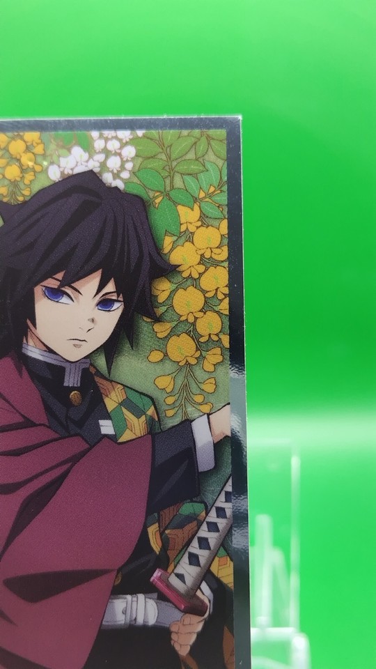Giyu Tomioka Kimetsu Yaiba Demon Slayer Chocolate Bar Sticker Card ...