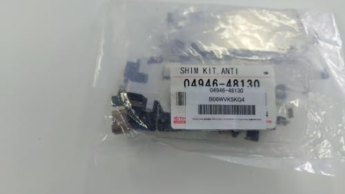 TOYOTA Genuine Rear disc brake anti- squeal shim kit NULL Number 04946 ...