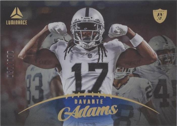 2023 Panini Luminance - Davante Adams #91 Blue /150 for sale online | eBay