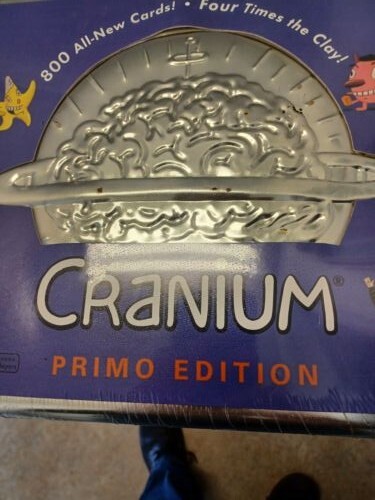 Cranium Primo Edition Collectors Tin Board Game 800 Cards 4x Clay! NEW ...