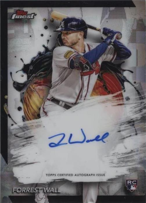 2024 Topps Finest - Finest Autographs Forrest Wall #FA-FW Refractor (AU ...