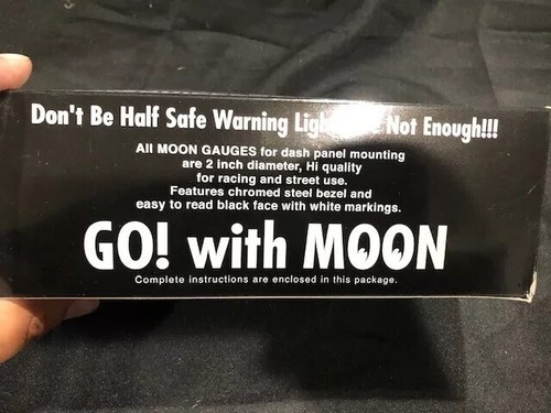 Moon Equipped 3 gauges set MOONEYES GOOD FOR CAR AND TRUCKS | eBay