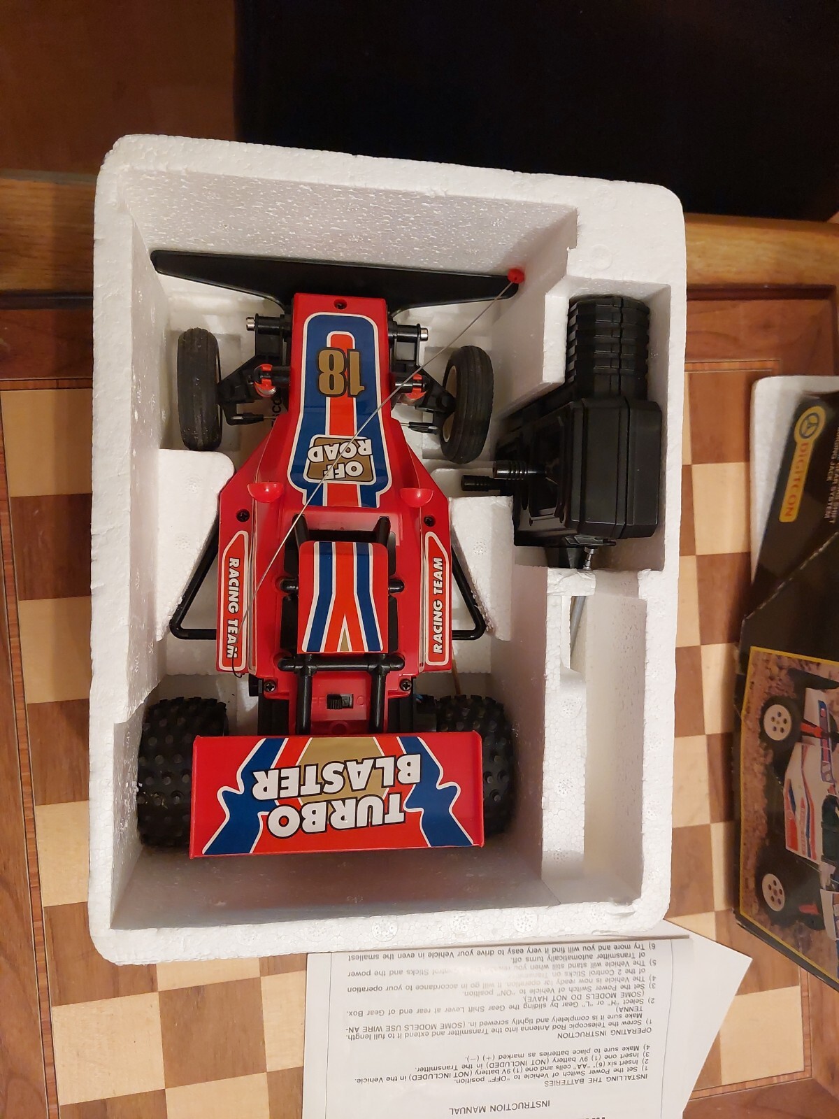 Vintage 1980s Boxed DIGITCON TURBO BLASTER No. 2314 Radio Controlled ...