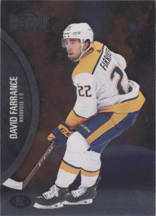 2021-22 Skybox Metal Universe - Rookies David Farrance #167 (RC) for ...