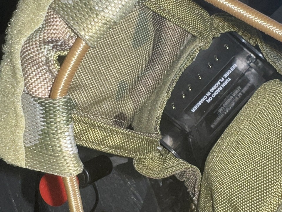 EFB Falcon III AN/PRC 152 Charger 6 Pin with Multicam OCP Pouch Unused ...