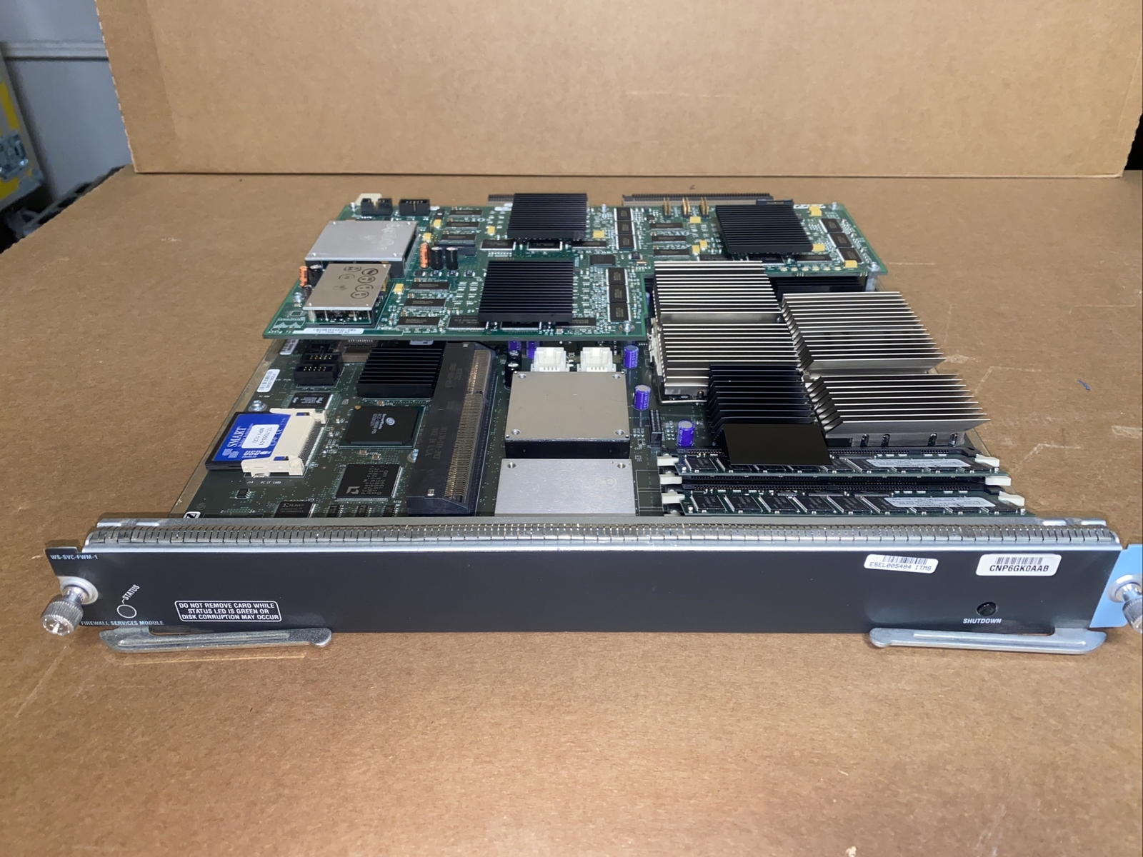 CISCO CATALYST WS-SVC-FWM-1 FIREWALL SERVICES MODULE for 6500/7600 ...