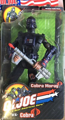 GI Joe vs Cobra-Cobra Moray Action Figure New. | eBay