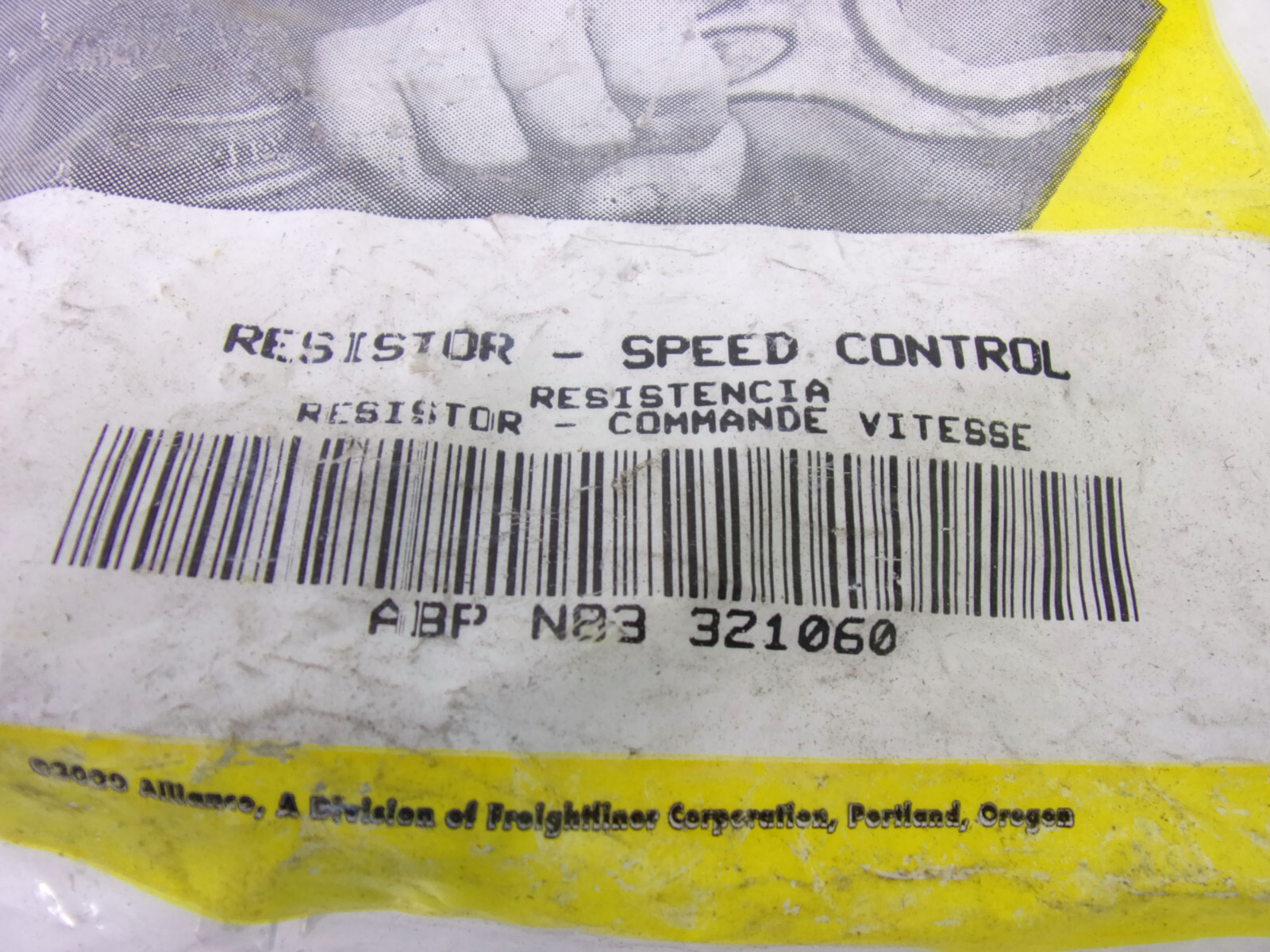 Genuine Alliance Resistor-Speed Control ABP N83 321060 ~ New Old Stock ...
