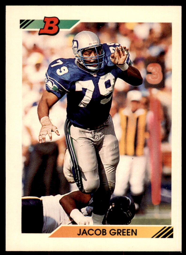 1992 BOWMAN. JACOB GREEN SEATTLE SEAHAWKS #21 | eBay