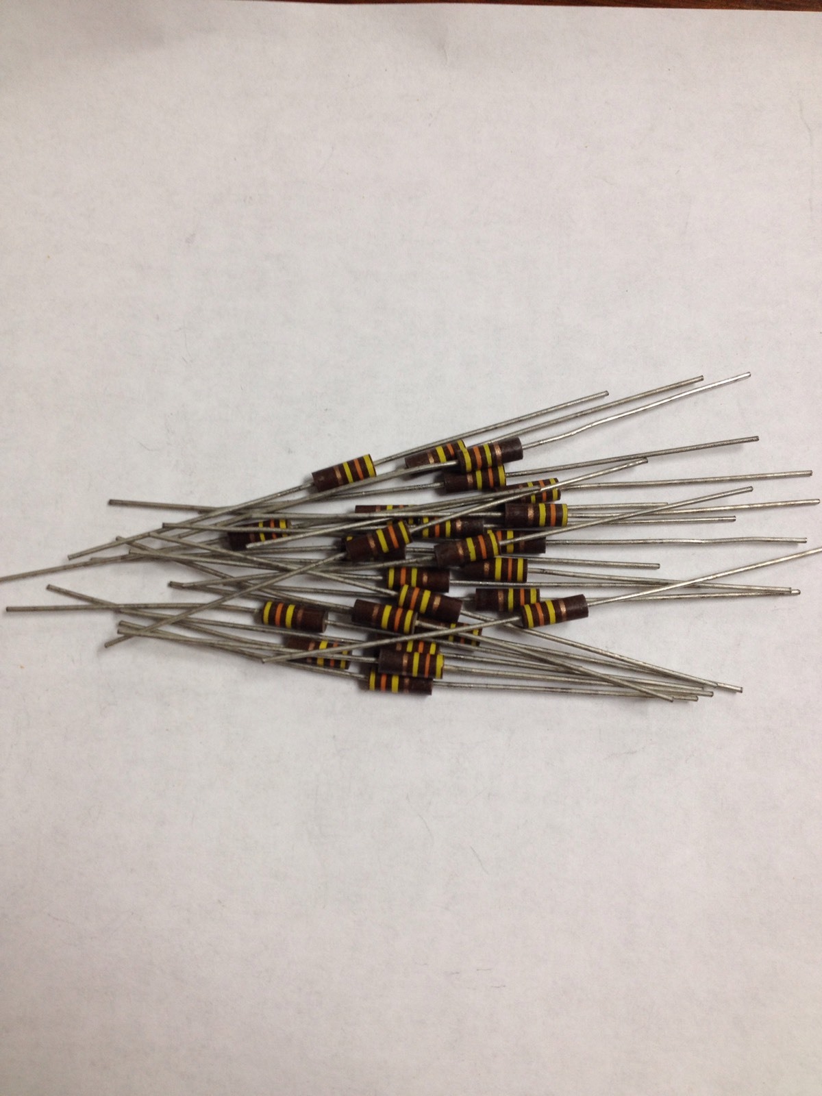 25 Pcs Stackpole RC20GF434J Carbon Comp Resistor 430K Ohm 1/2W 5% | eBay