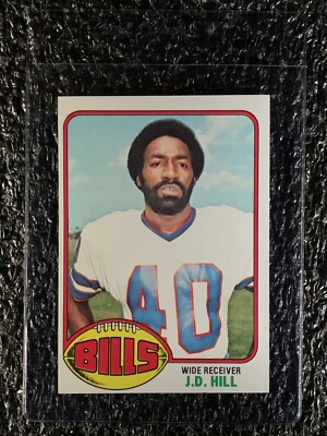 1976 Topps Football #17 J.D. Hill EX/MT | eBay