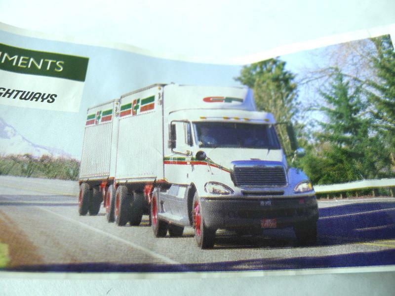 Consolidated Freightways CF Trucking Company Water Bottle Label | eBay