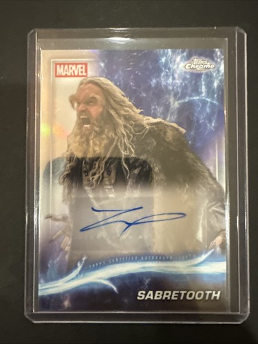 2025 Topps Chrome Marvel Studios #AA-TMN Tyler Mane Auto Sabretooth | eBay