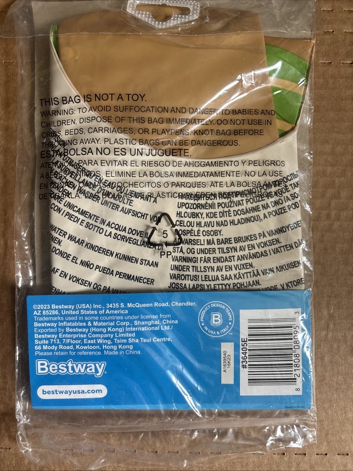 H2O GO! Floatin Friends Split Swim Tube/Ring Age 3-6 New Sloth Pool ...