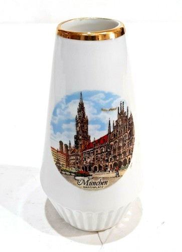 MUNCHEN MUNICH GERMANY SOUVENIR SMALL PORCELAIN VASE | eBay