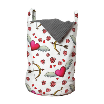 Valentines Day Laundry bag Love Symbols Art | eBay UK