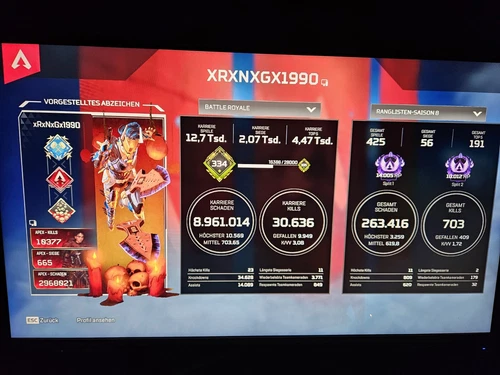 Selling - Apex Legends PRED ACCOUNT (PERMANENT TRAIL) + Many HEIRLOOMS ...