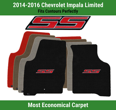 Lloyd Velourtex Front Mats for '14-16 Chevy Impala Limited w/SS Red ...
