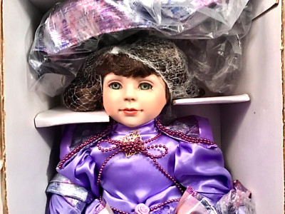 Beautiful Vintage NEW in Box Meredith Porcelain Doll-Camelot Dolls | eBay