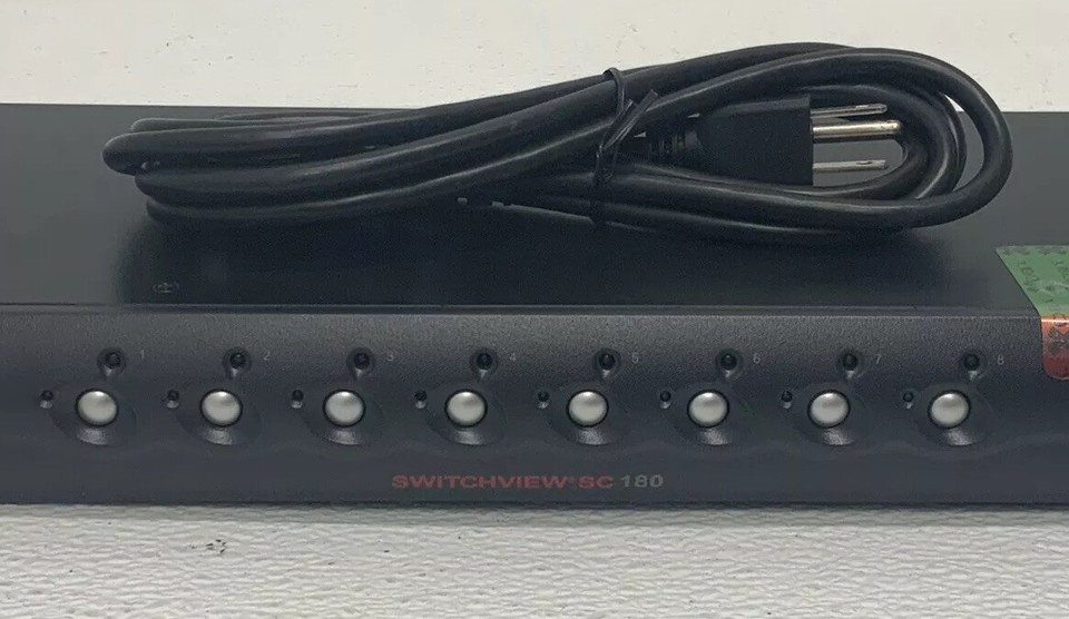 Avocent Switchview SC180 8 Port RS232 KVM 520-679-502 RS232 Switch ...