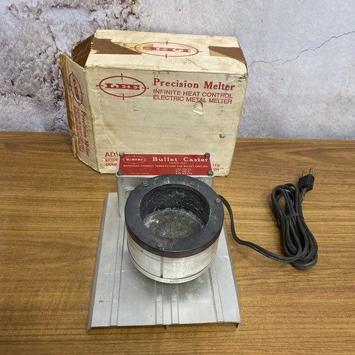 Vintage Lee Lead Bullet Caster Precision infinite Heat Control Metal ...