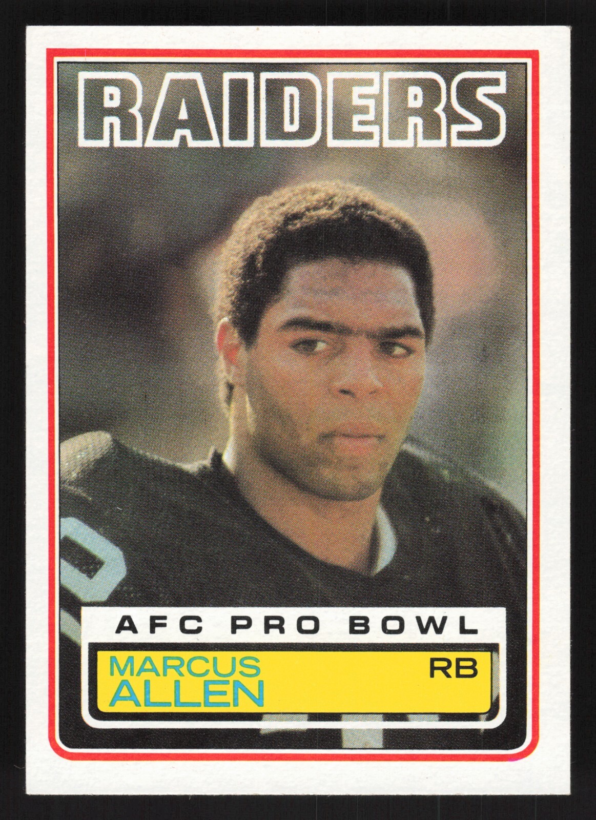 1983 Topps Marcus Allen Rookie #294 - Oakland Raiders - HOF RC | eBay