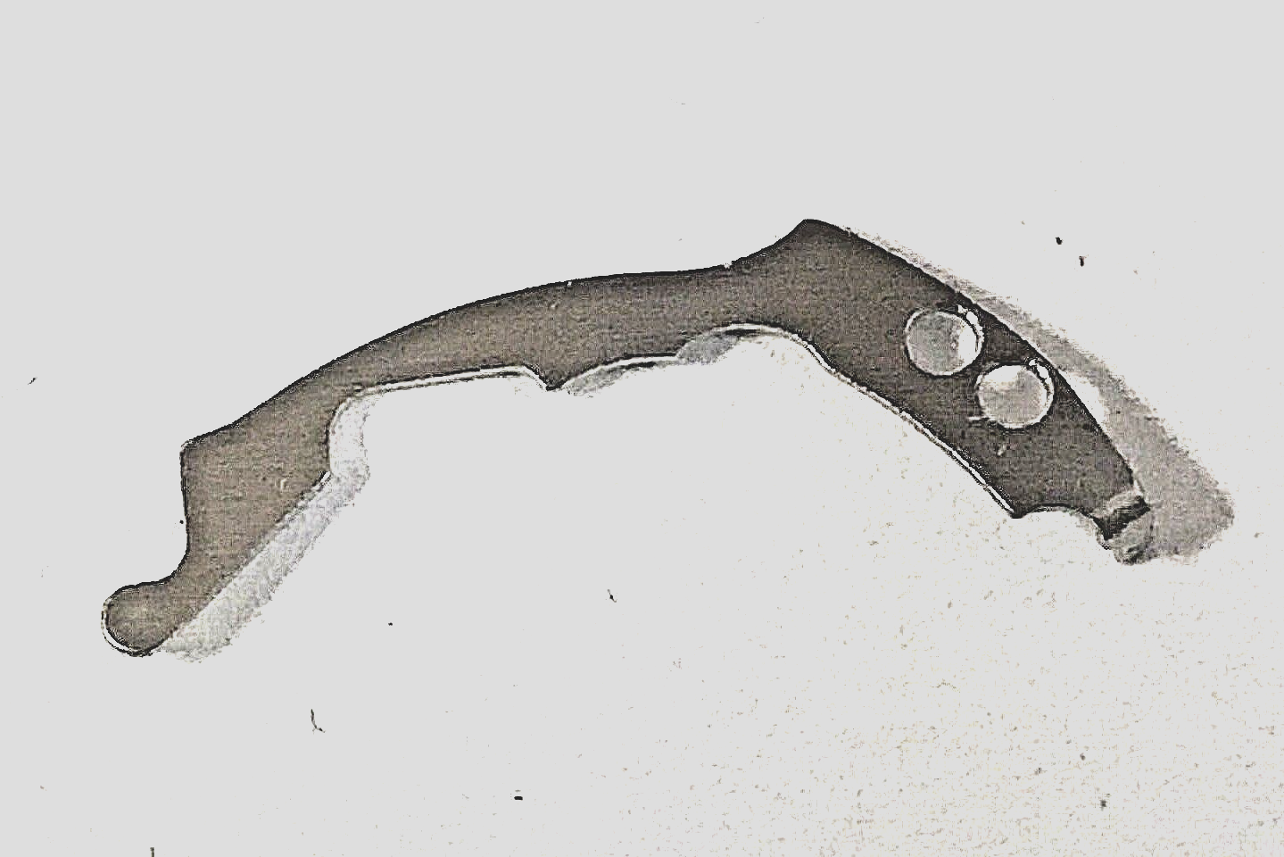 1 Landeron 48 248 PART 8139 B operating lever levier d commande ...